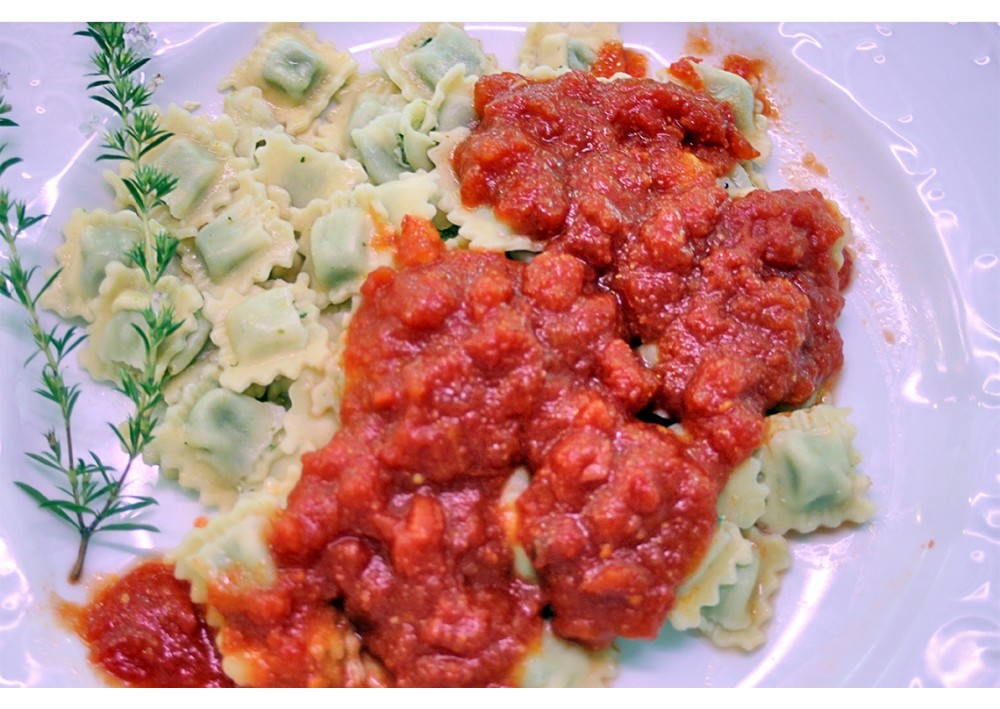 Mini ravioli ricotta-épinards - Pastacotta